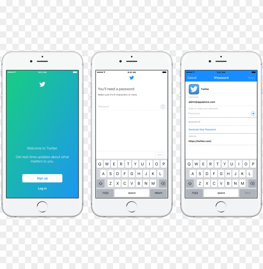 Free download | HD PNG twitter app sign up PNG transparent with Clear ...