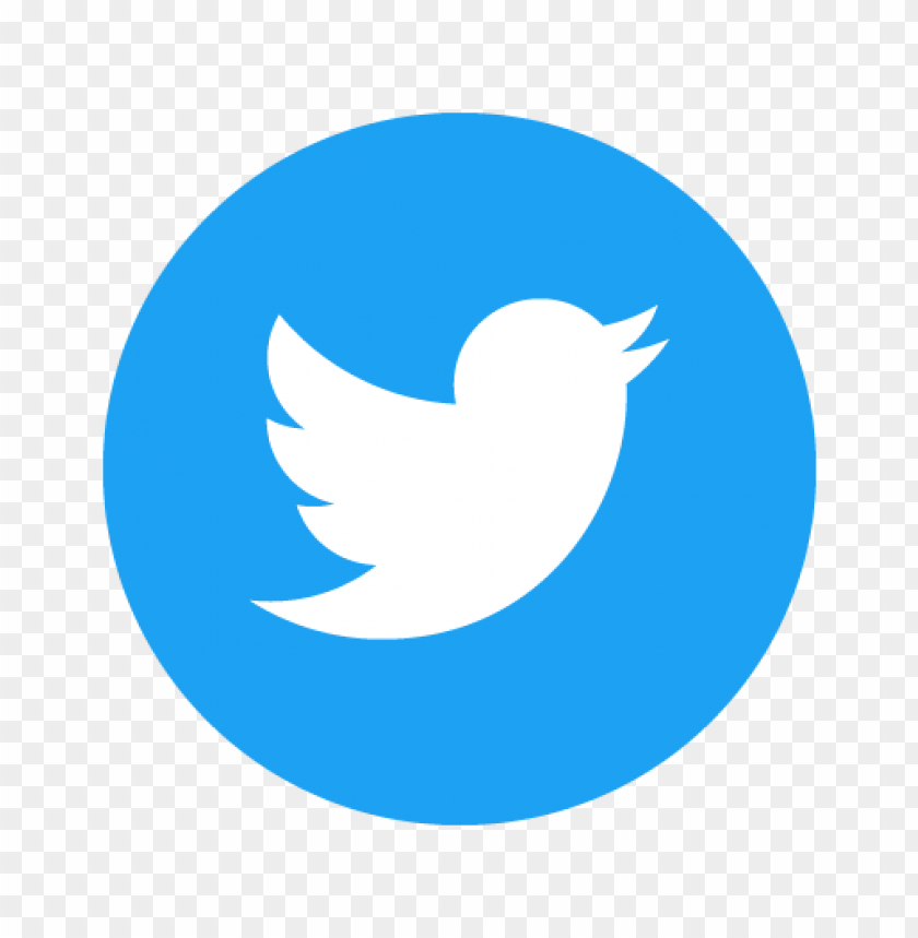 Free download | HD PNG twitter icon circle blue vector | TOPpng