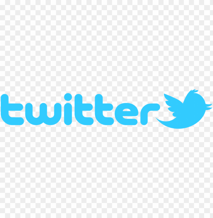 Free download | HD PNG twitter light blue text logo png | TOPpng