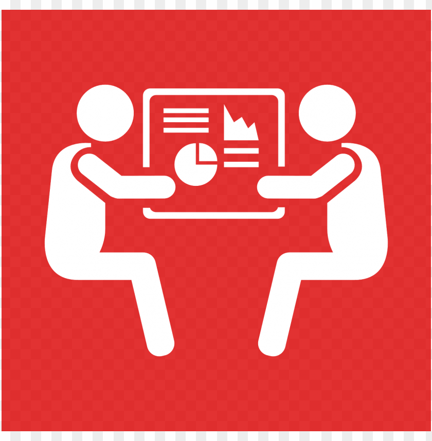 Free download | HD PNG two stick people looking at data graphs ...