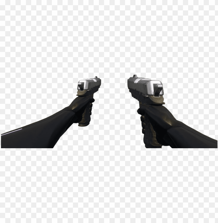 Free download | HD PNG two types of dual pistols first person angles ...