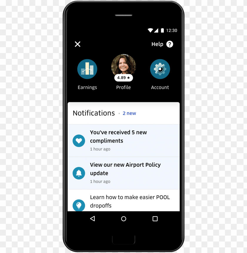 Free download | HD PNG uber driver app 2018 PNG transparent with Clear ...