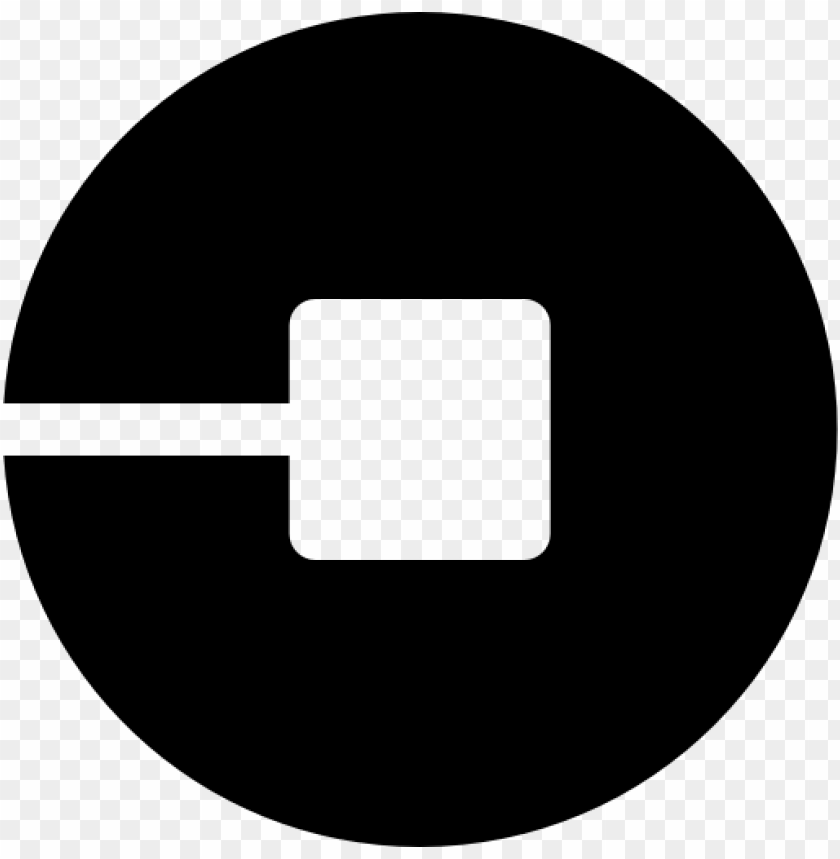Free download | HD PNG uber simple circular logo png | TOPpng
