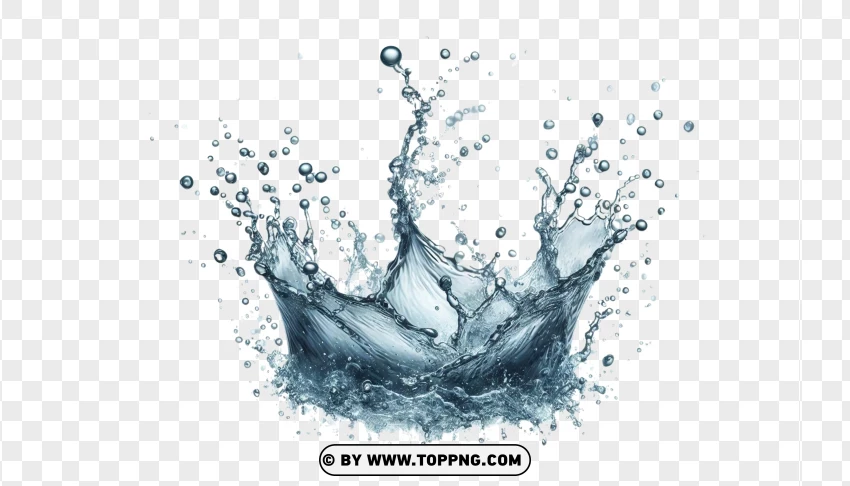 Splashing Water Clipart Background free PNG | TOPpng