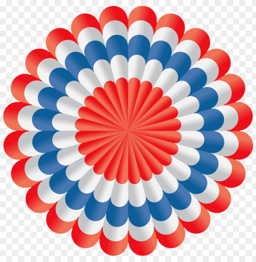 Free download | HD PNG usa rosette decor clipart png photo - 53483 | TOPpng