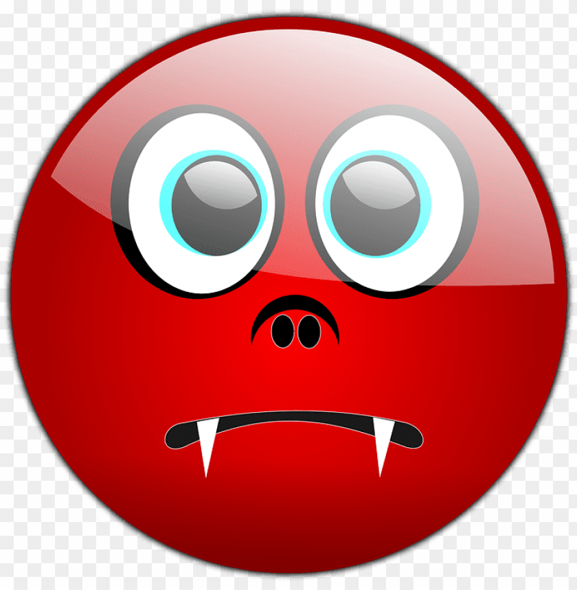 Free download | HD PNG scary vampire face in red png clipart png photo ...