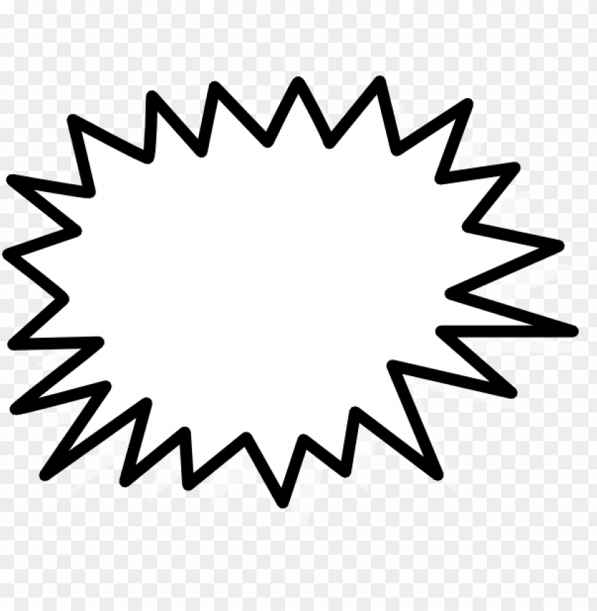 Free download | HD PNG vector transparent explosion blank pow clip art ...
