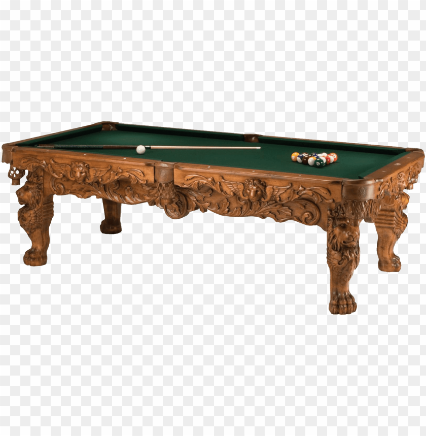 Free download | HD PNG very ornate billiard table png | TOPpng