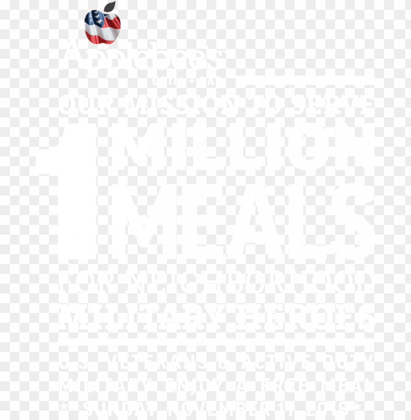 Free download | HD PNG veterans day free meals for vets at applebees ...