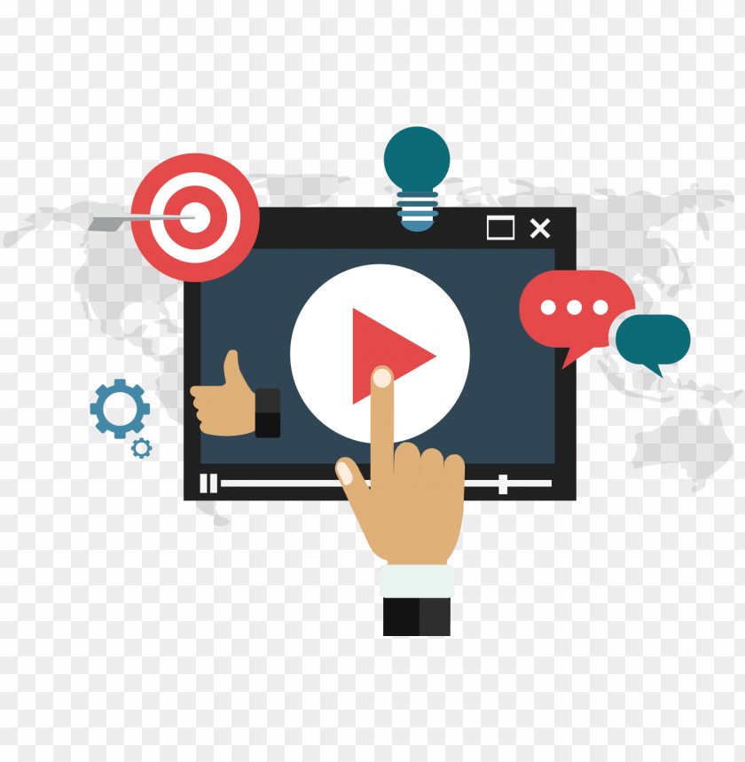 Free download | HD PNG video marketing PNG transparent with Clear ...