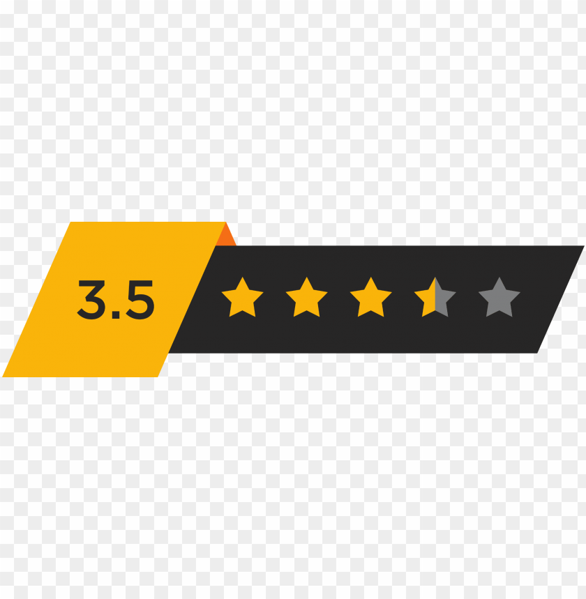 Free download | HD PNG view as png 3 5 star rati PNG transparent with ...