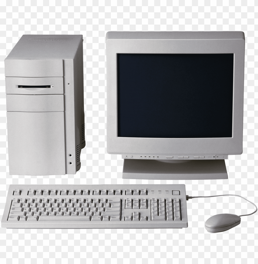 Free download | HD PNG vintage desktop pc with crt monitor | TOPpng