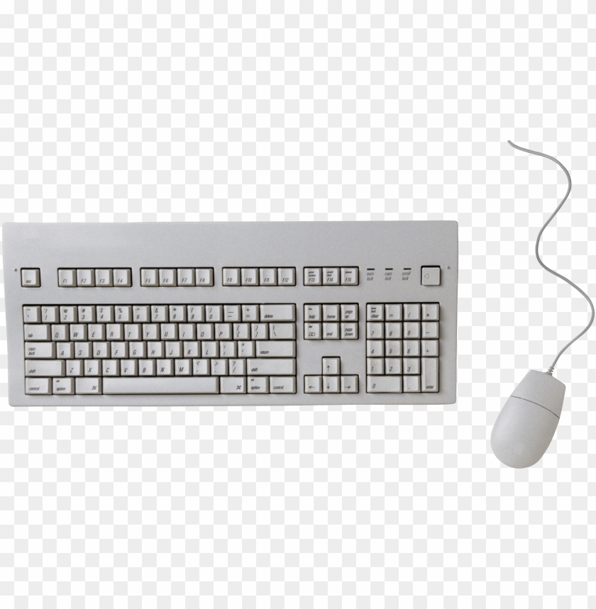 Free download | HD PNG vintage mouse keyboard combo | TOPpng