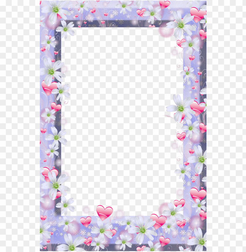 Free download | HD PNG violet flower frame PNG transparent with Clear ...