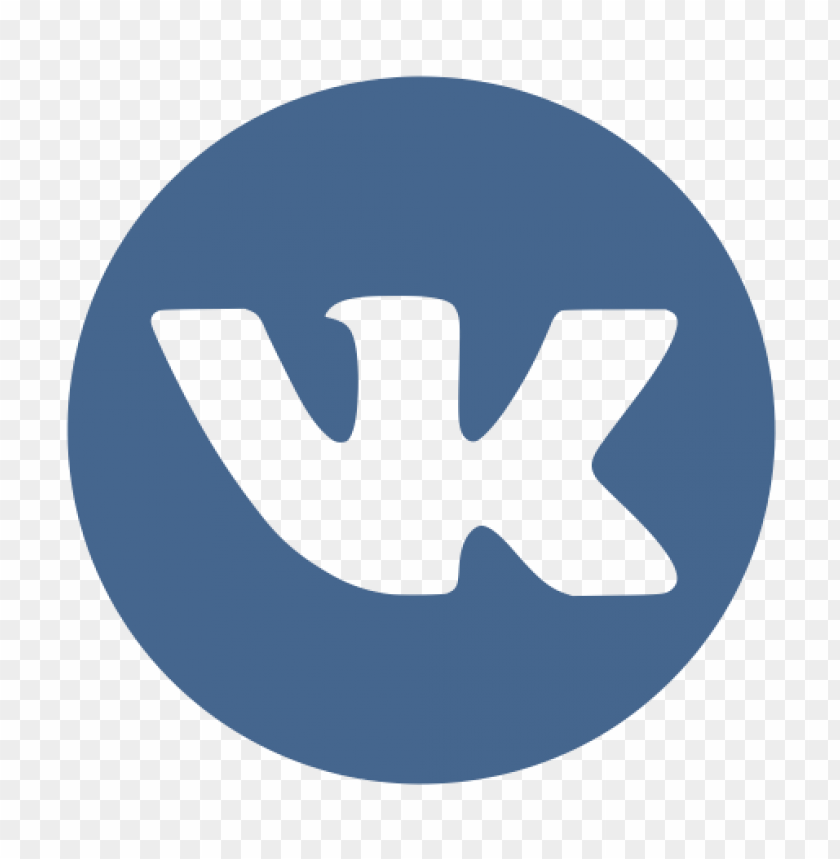 Free download | HD PNG vk blue circle logo png | TOPpng