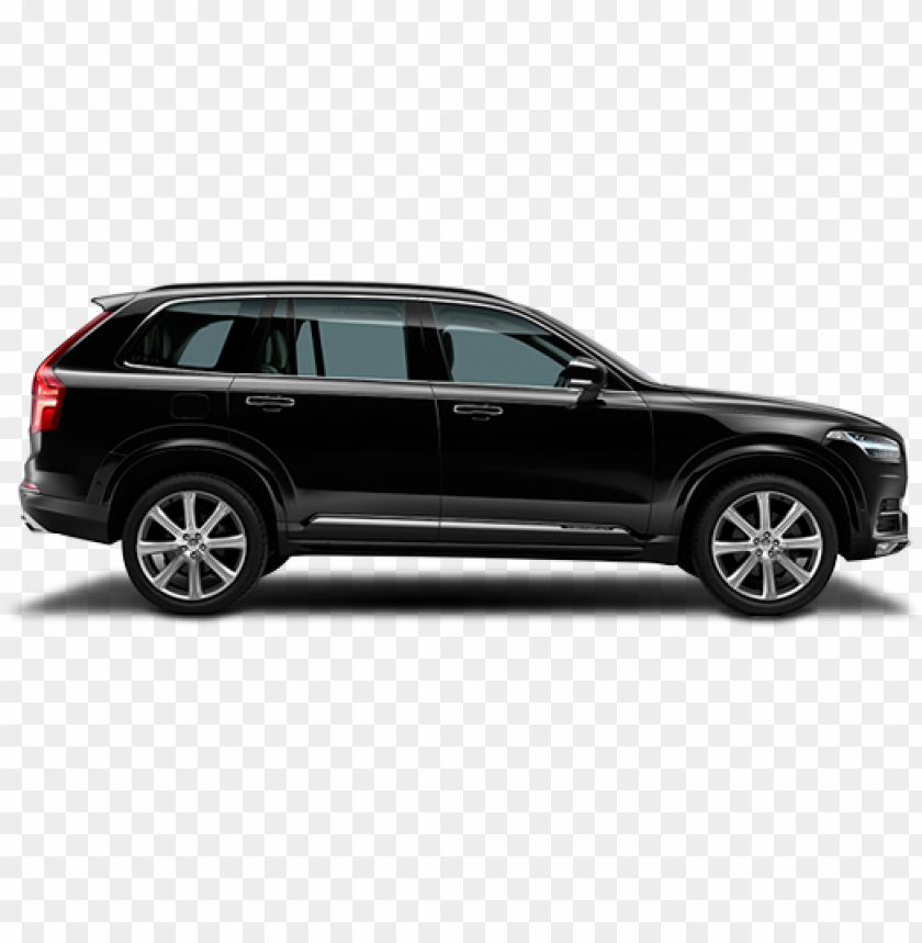 Free download | HD PNG black volvo xc90 suv side profile - Image ID ...