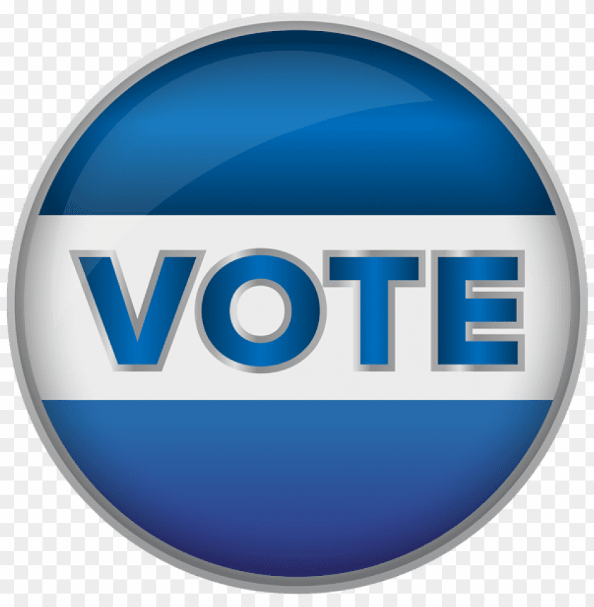 Free download | HD PNG vote blue badge clipart png photo - 53618 | TOPpng