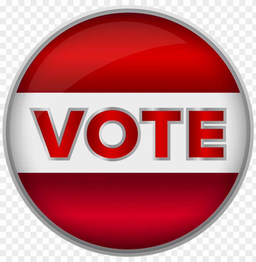 Free download | HD PNG vote red badge clipart png photo - 53626 | TOPpng