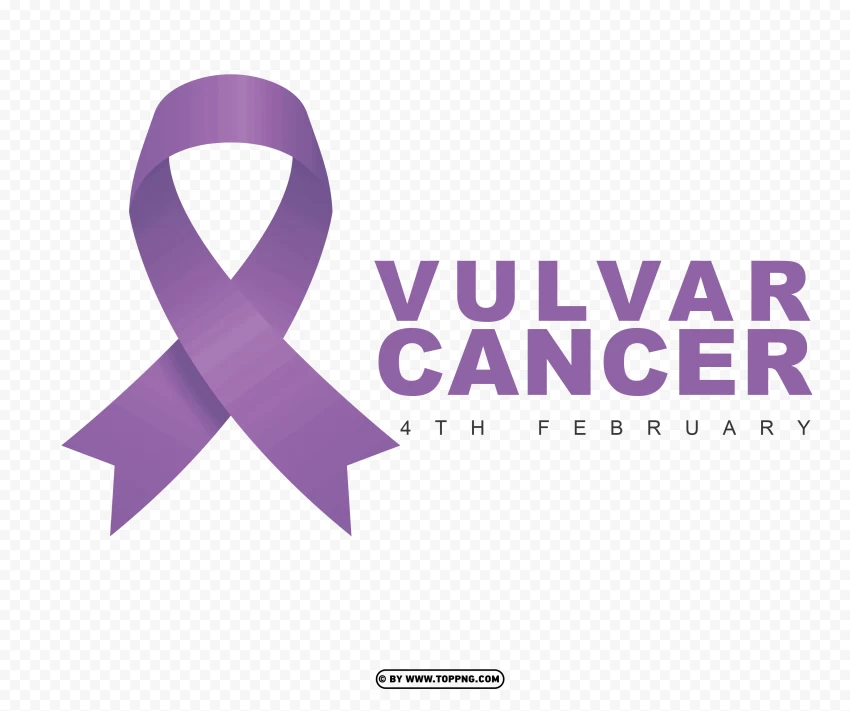 Free download | HD PNG vulvar cancer logo ribbon symbol of world cancer ...