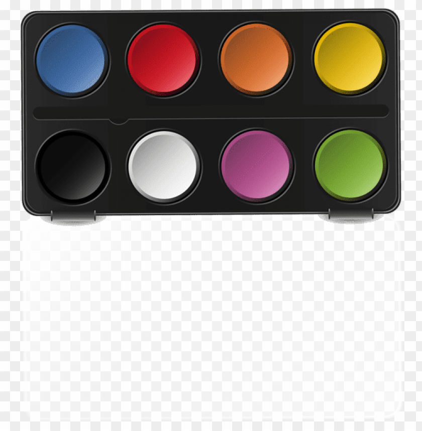Free download | HD PNG washable watercolor pan set clipart png photo ...