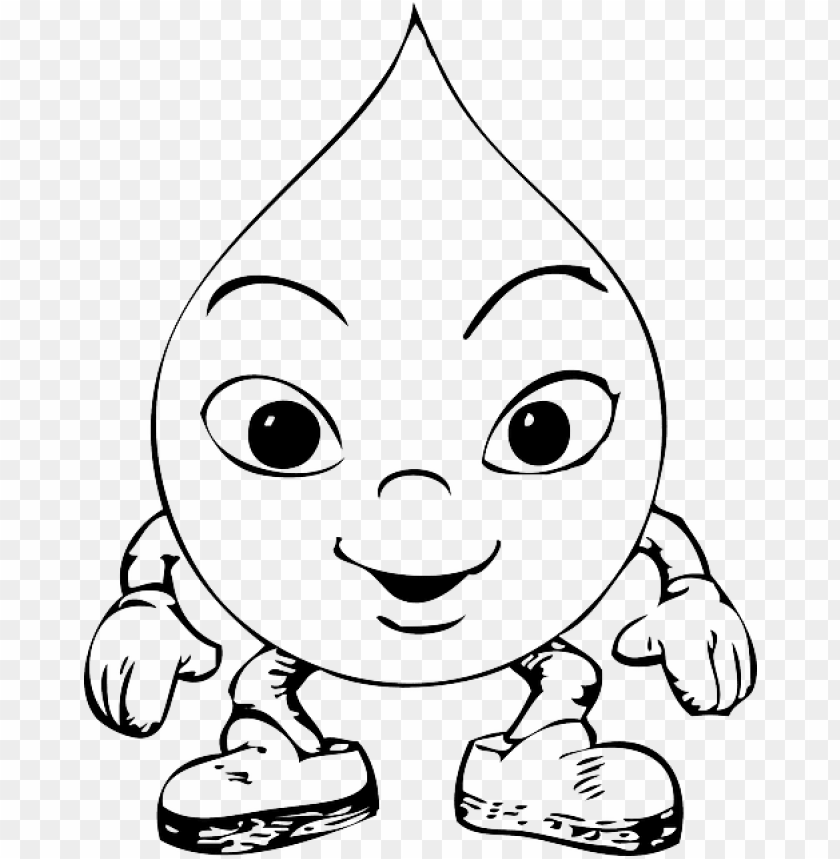 Free download | HD PNG water drop colouring page PNG transparent with ...