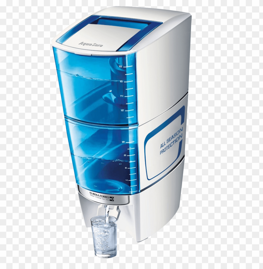 Free download | HD PNG water purifier with glass and filter system | TOPpng
