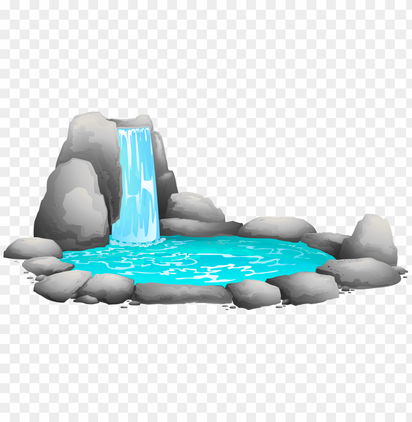 Free download | HD PNG nature waterfall with rocks png clipart png ...