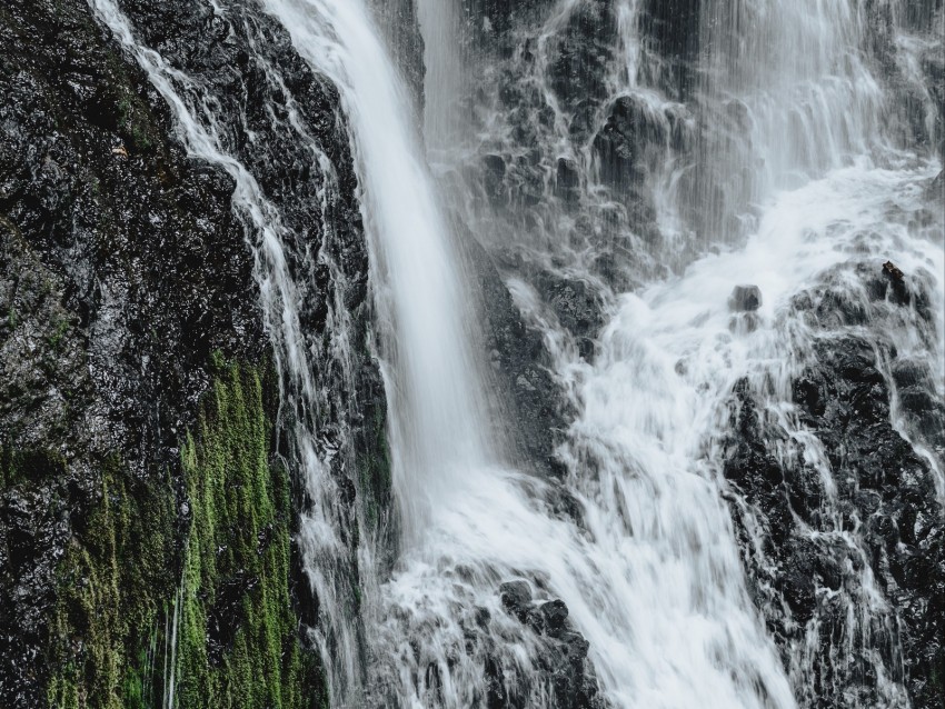 Free download | HD PNG waterfall cliff rock water stream 4k wallpaper ...