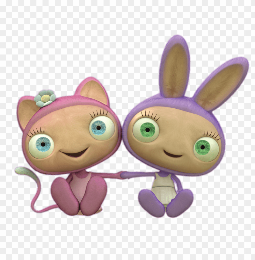Free Download Hd Png Waybuloo De Li And Lau Lau Holding Hands Clipart Png Photo 66188 Toppng