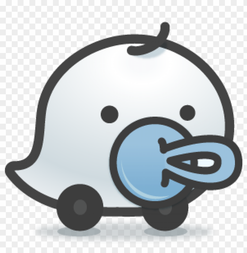 Free download | HD PNG waze baby icon with pacifier | TOPpng
