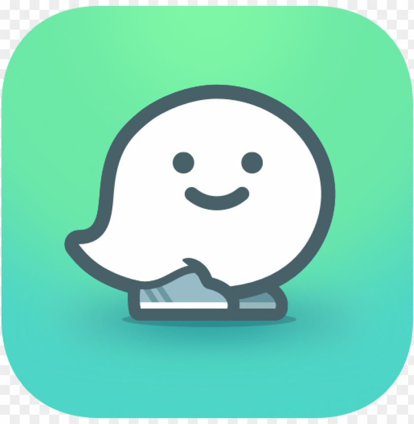 Free download | HD PNG waze carpool icon on green background | TOPpng