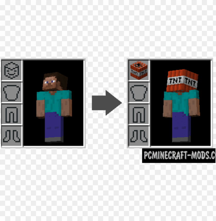 Free download | HD PNG wearable blocks mod for minecraft graphic desi ...