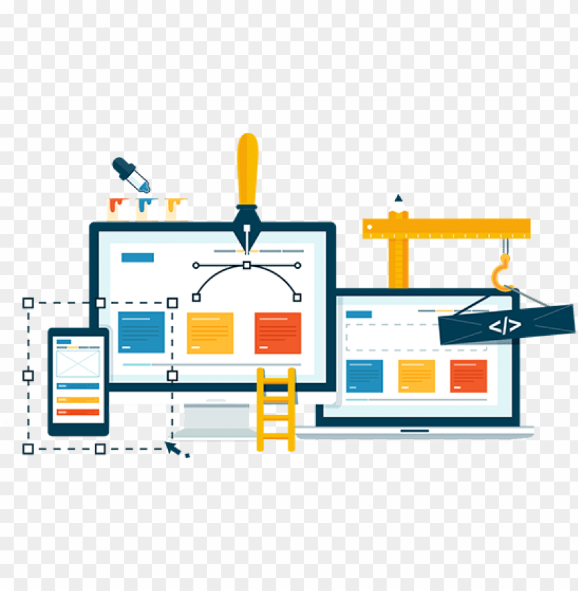 Free download | HD PNG web design development website designing ...
