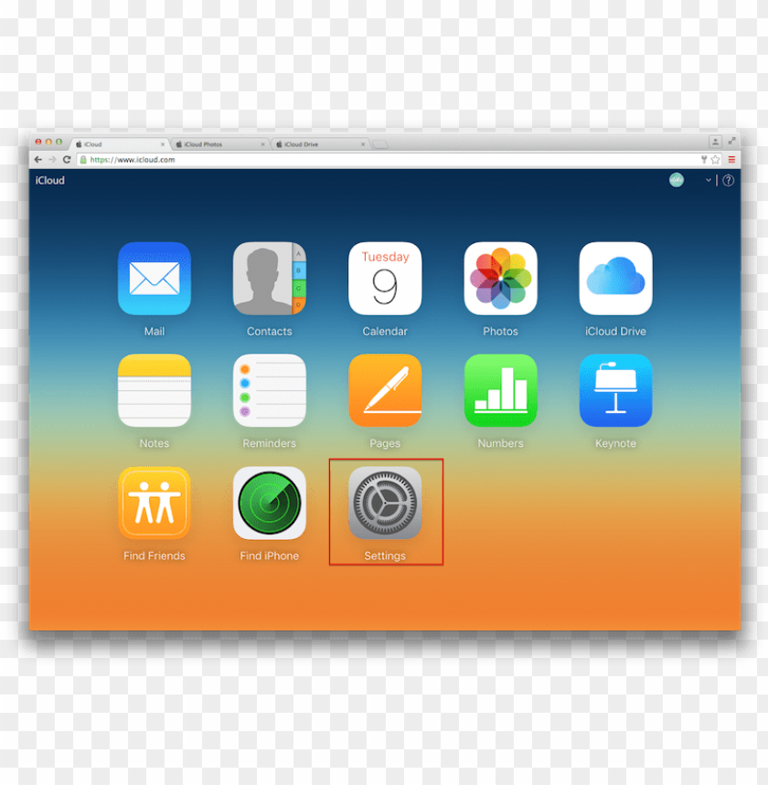 Free download | HD PNG web icloud settings icloud sync apps PNG ...