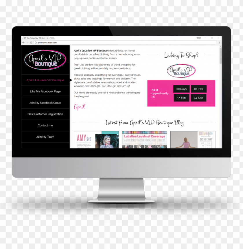 Free download | HD PNG website design development for aprils vip ...