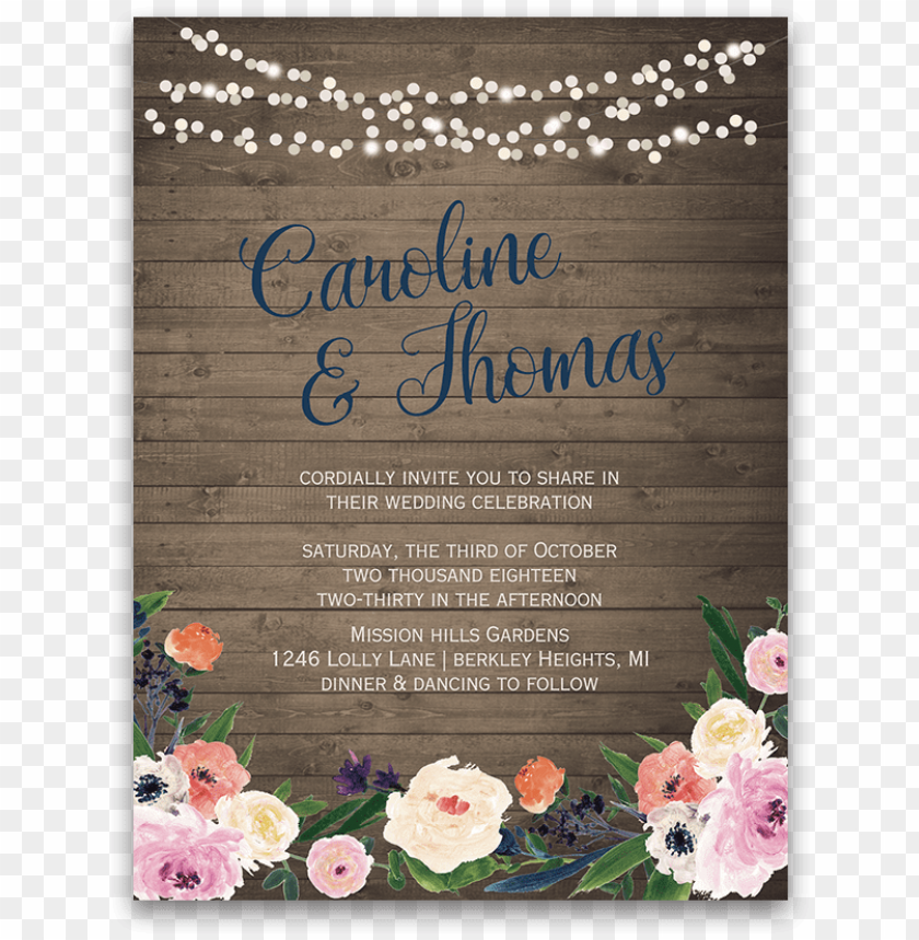 Free download | HD PNG wedding invitation PNG transparent with Clear ...