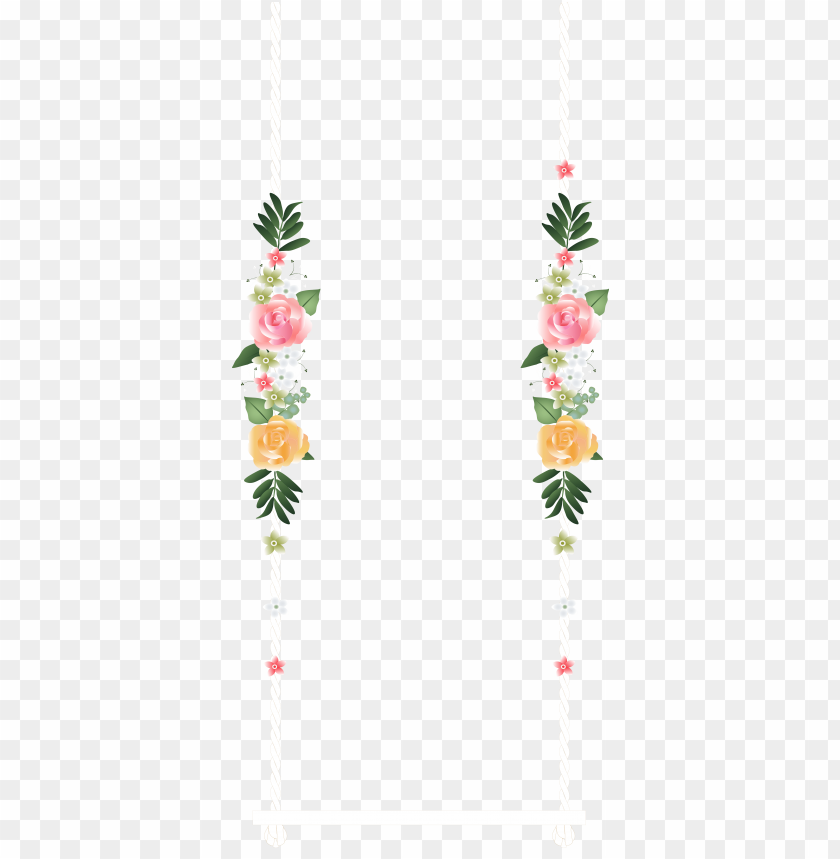 Free download | HD PNG floral wedding swing png clipart png photo ...