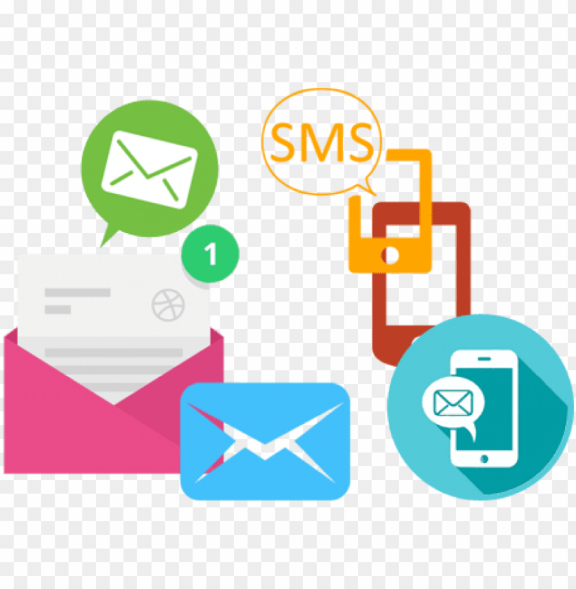 Free download | HD PNG what are sms and email campaigns email and sms ...