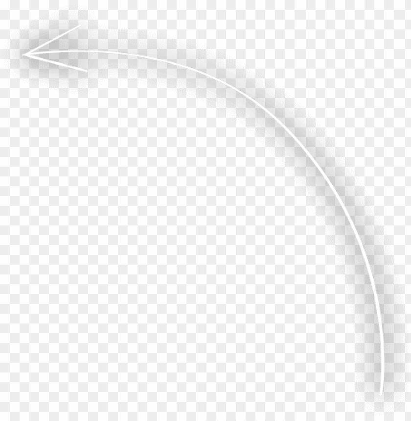 Free download | HD PNG white long curved arrow transparent png PNG ...