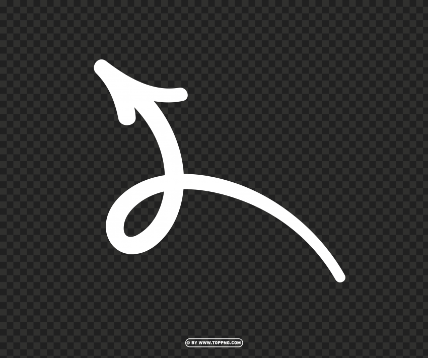 Free download | HD PNG white arrow up left hand drawn design png image ...