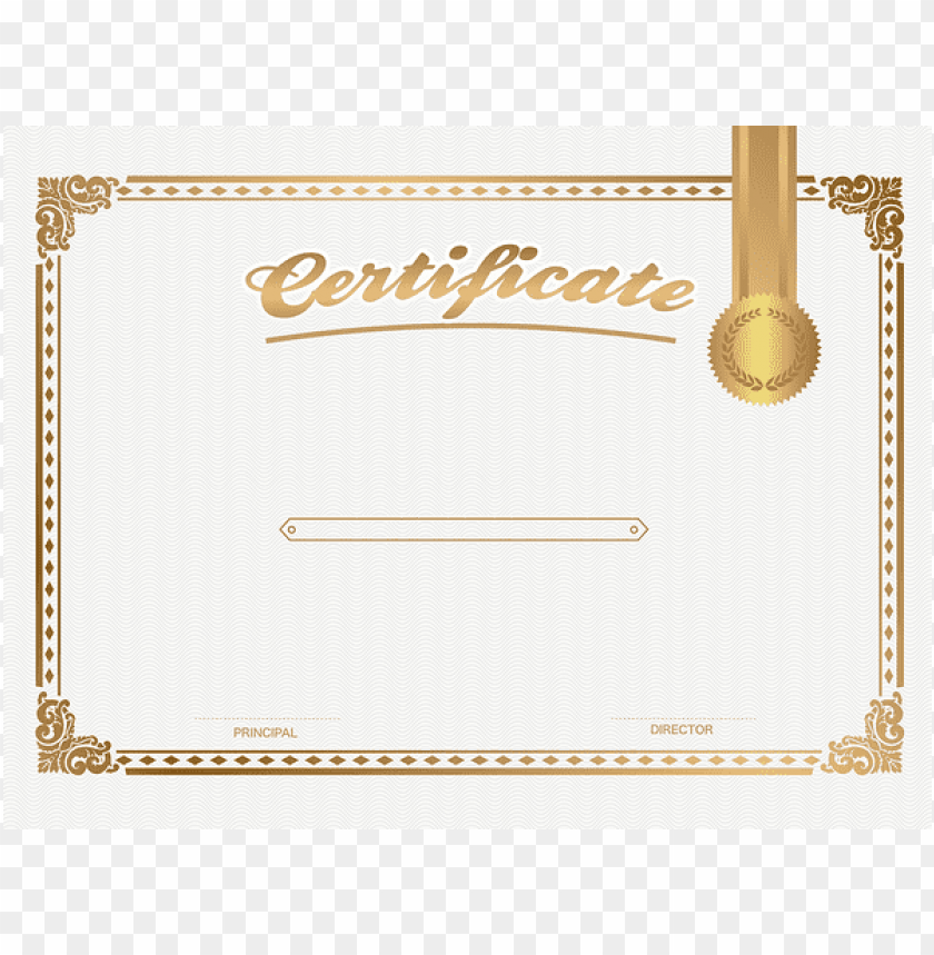 Free download | HD PNG white certificate template clipart png photo ...