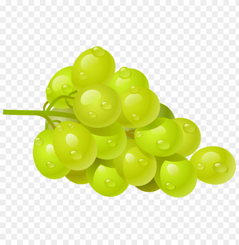 Free download | HD PNG pale green grapes with soft lighting | TOPpng