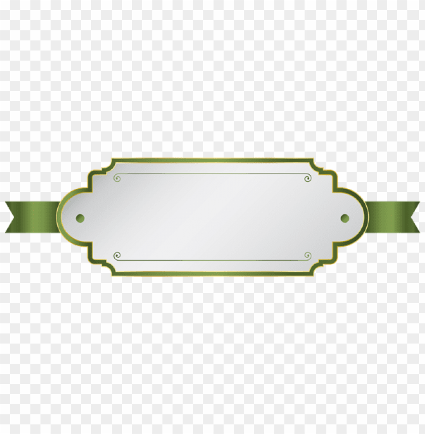 Free download | HD PNG white green label clipart png photo - 51063 | TOPpng