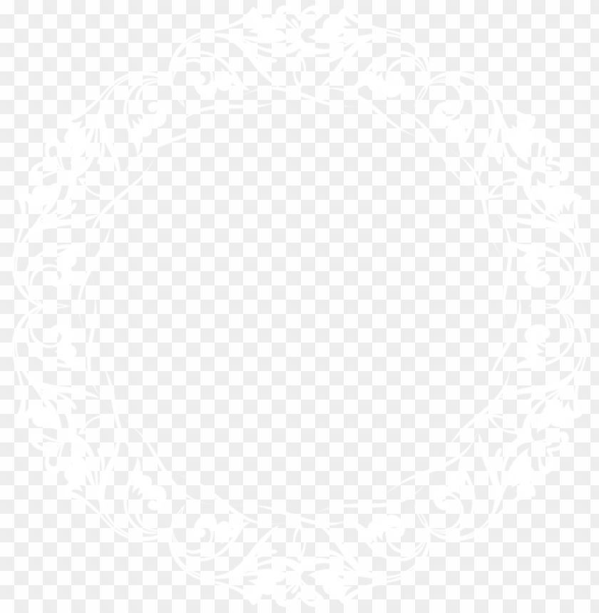 Free download | HD PNG white round border frame transparent clipart png ...