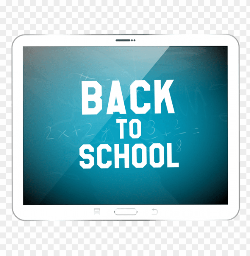 Free download | HD PNG white tablet back to school clipart png photo ...