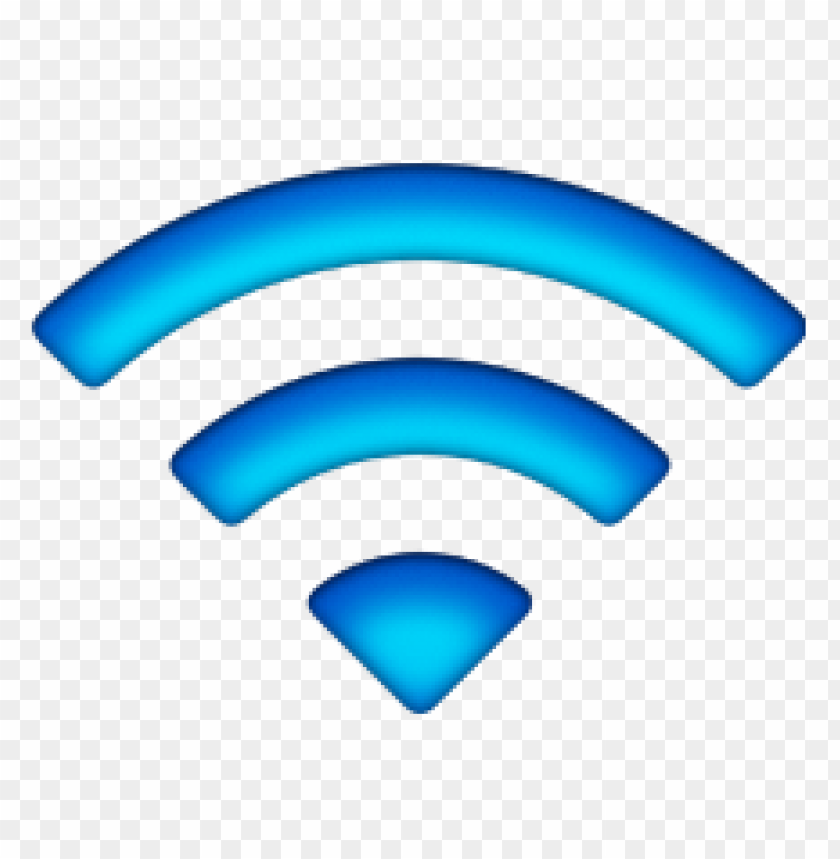 Free download | HD PNG blue gradient wifi signal png | TOPpng