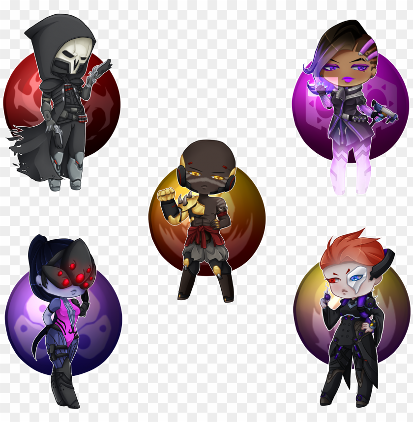 Free download | HD PNG widowmaker art doomfist others overwatch ...