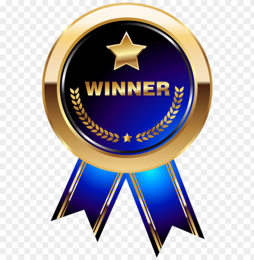 Free download | HD PNG winner medal blue transparent clipart png photo ...