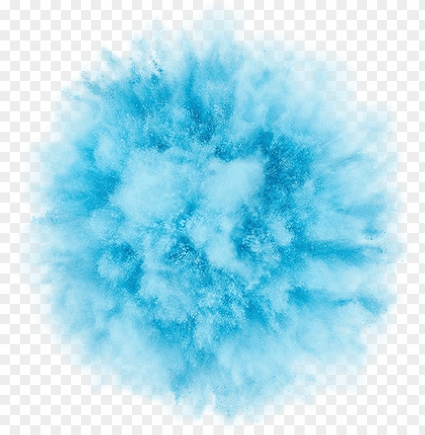 Free download | HD PNG winter puff balls blue smoke cloud explosion ...