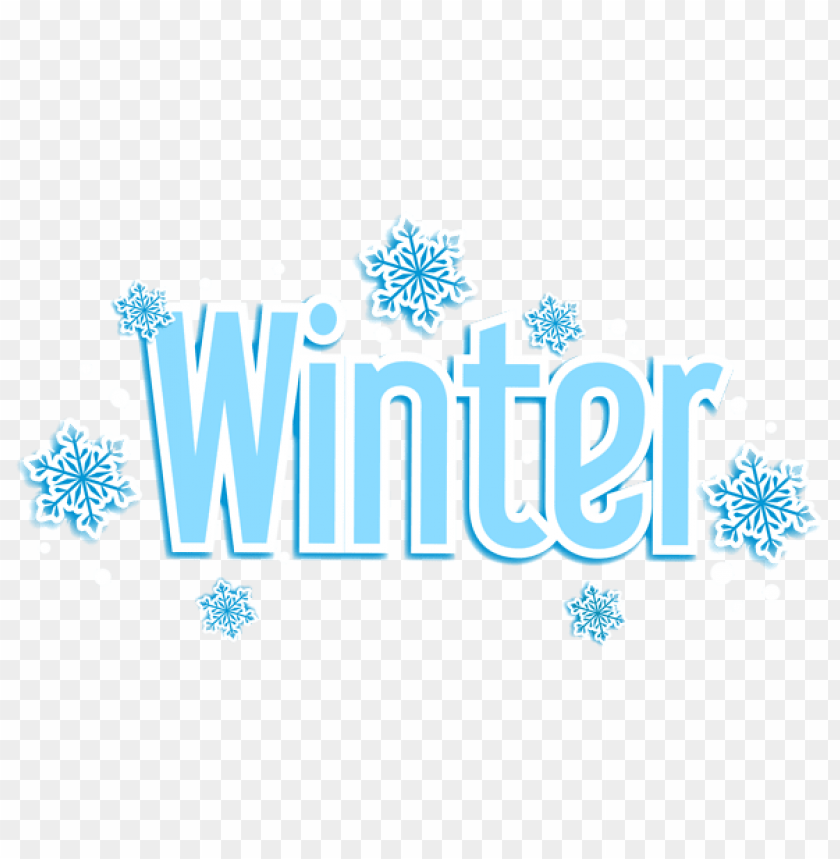 Free download | HD PNG winter text transparent PNG Images 42389 | TOPpng